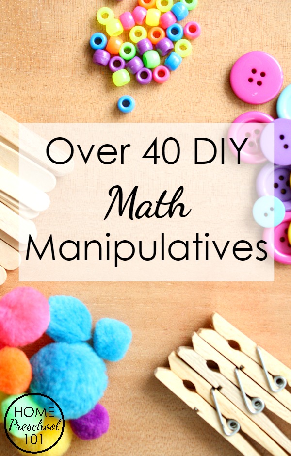 DIY Math Manipulatives Around Your Home Home Preschool 101 DIY Math Manipulatives Around Your Home Home Preschool 101