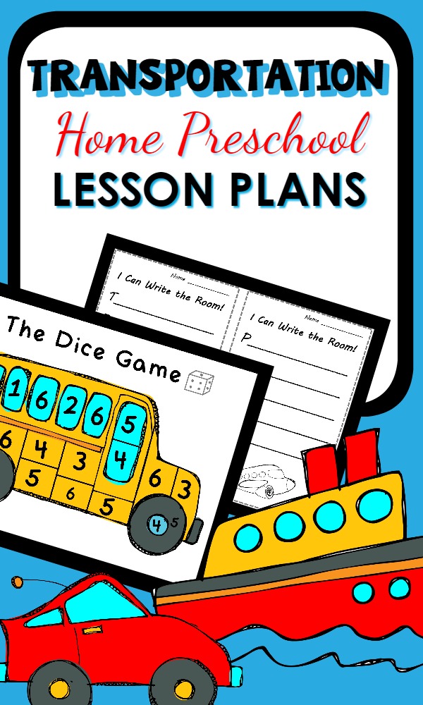Transportation Theme Home Preschool Lesson Plan Home Preschool 101 Transportation Theme Home Preschool Lesson Plan Home Preschool 101