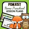 Forest Theme Home Preschool Lesson Plans - Home Preschool 101