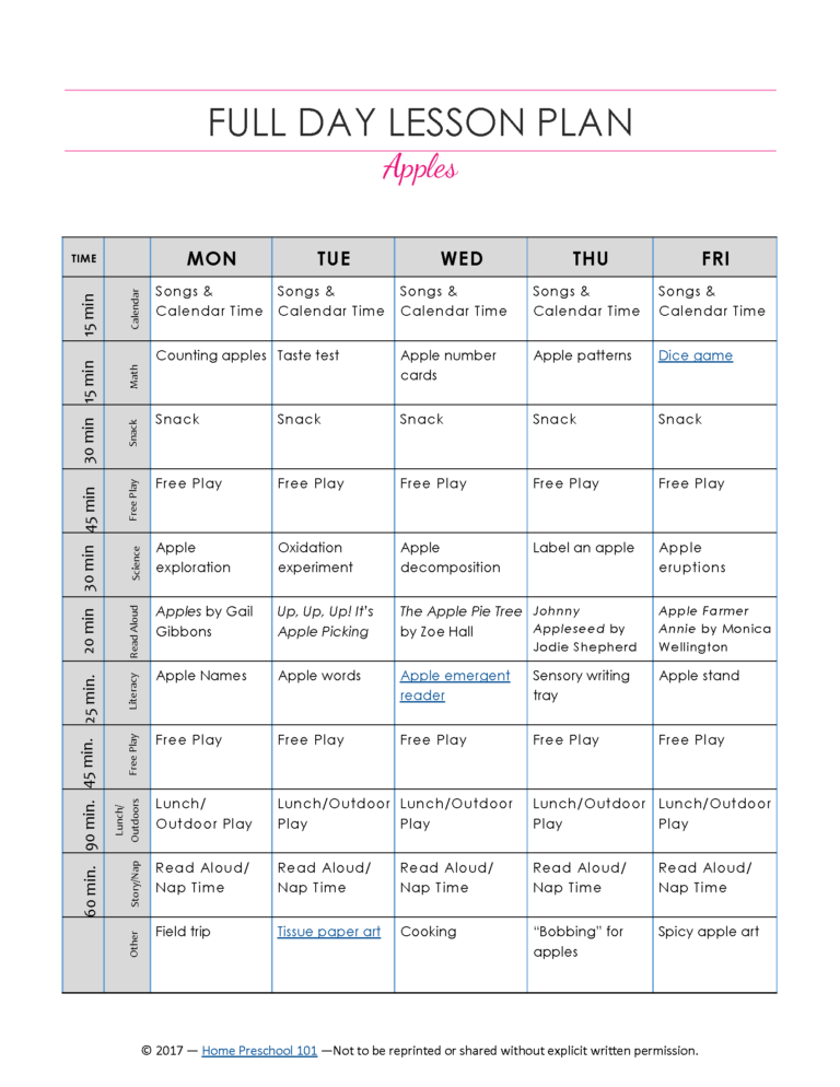 Hands-on at Home Preschool Curriculum - Home Preschool 101