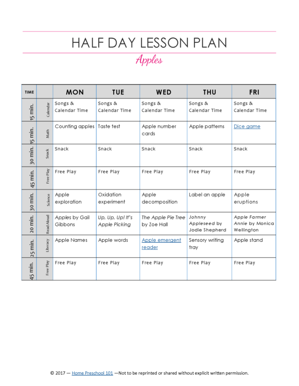 Hands-on at Home Preschool Curriculum - Home Preschool 101